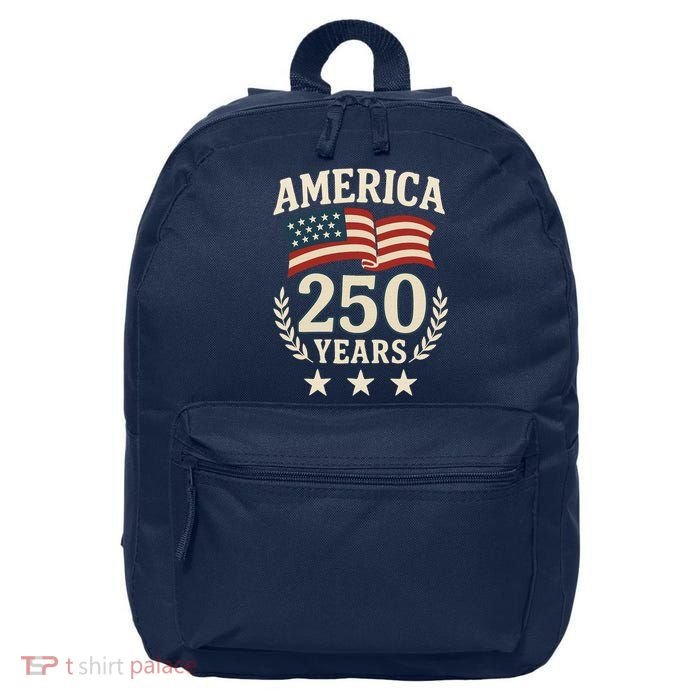 250 Years USA 1776-2026 America 250th Anniversary 16 in Basic Backpack ...
