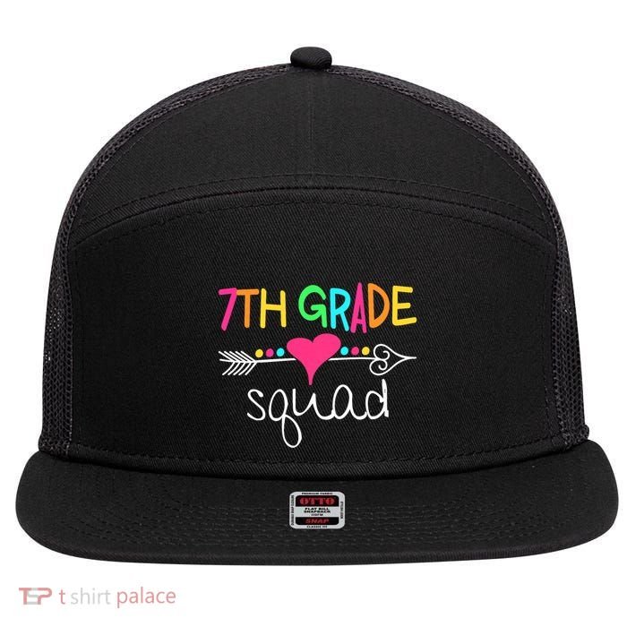 7th Grade Squad Seventh Teacher Student Team Back To School 7 Panel ...