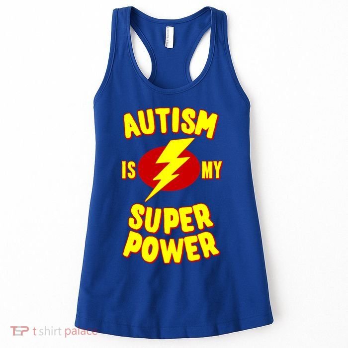 Autism Awareness Autism Is My Super Power Women's Tank Top | TShirtPalace