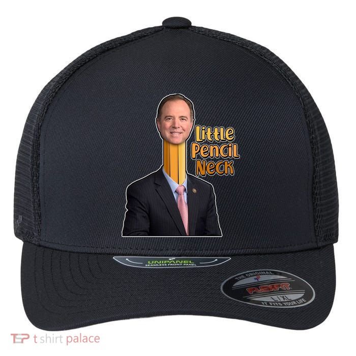 Adam Schiff Little Pencil Neck Flexfit Unipanel Trucker Cap | TShirtPalace