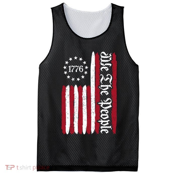 American Flag 1776 We The People Founding Fathers Constitution Mesh ...