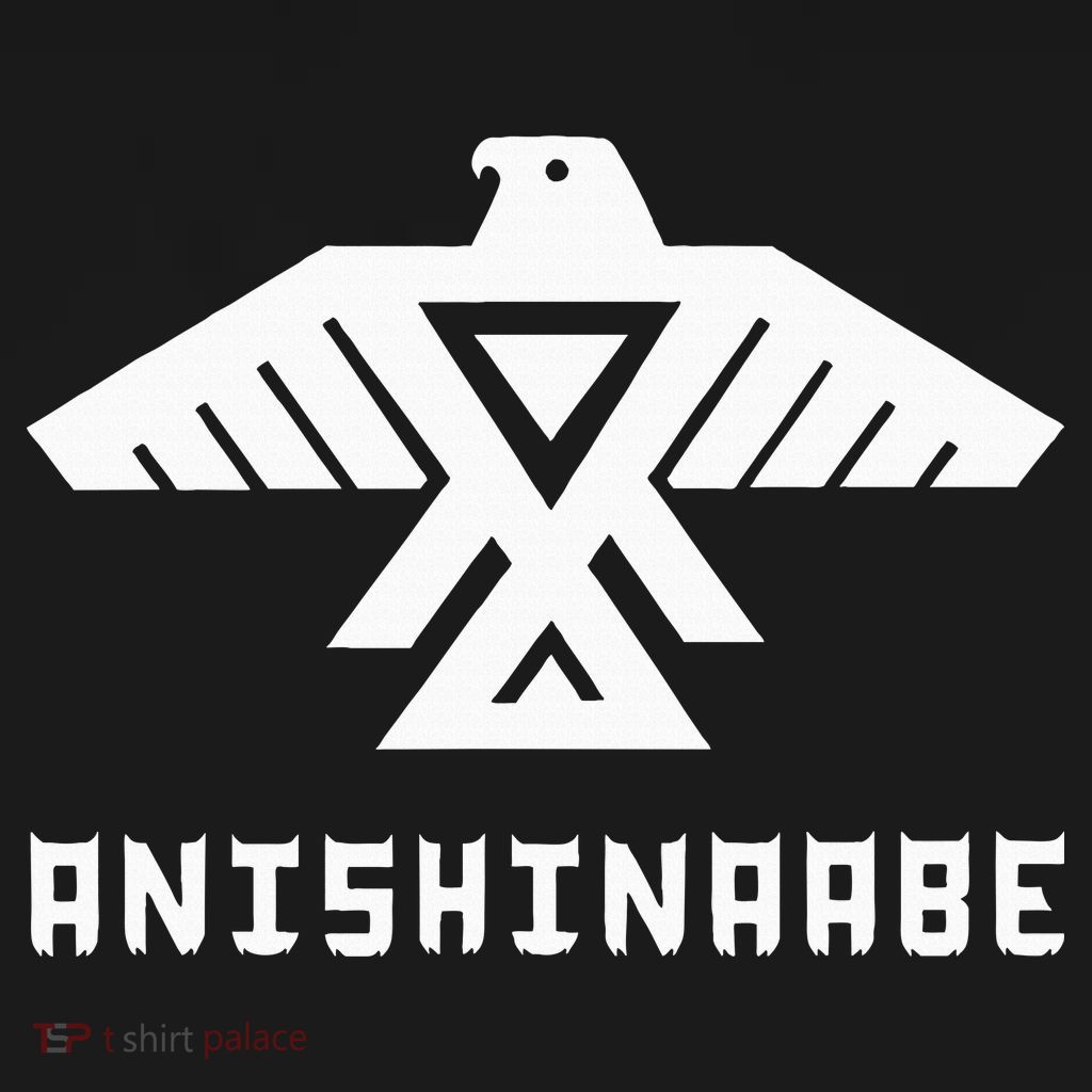Anishinaabe First Nations Thunderbird Ojibwe Indigenous Kids Tie-Dye T ...