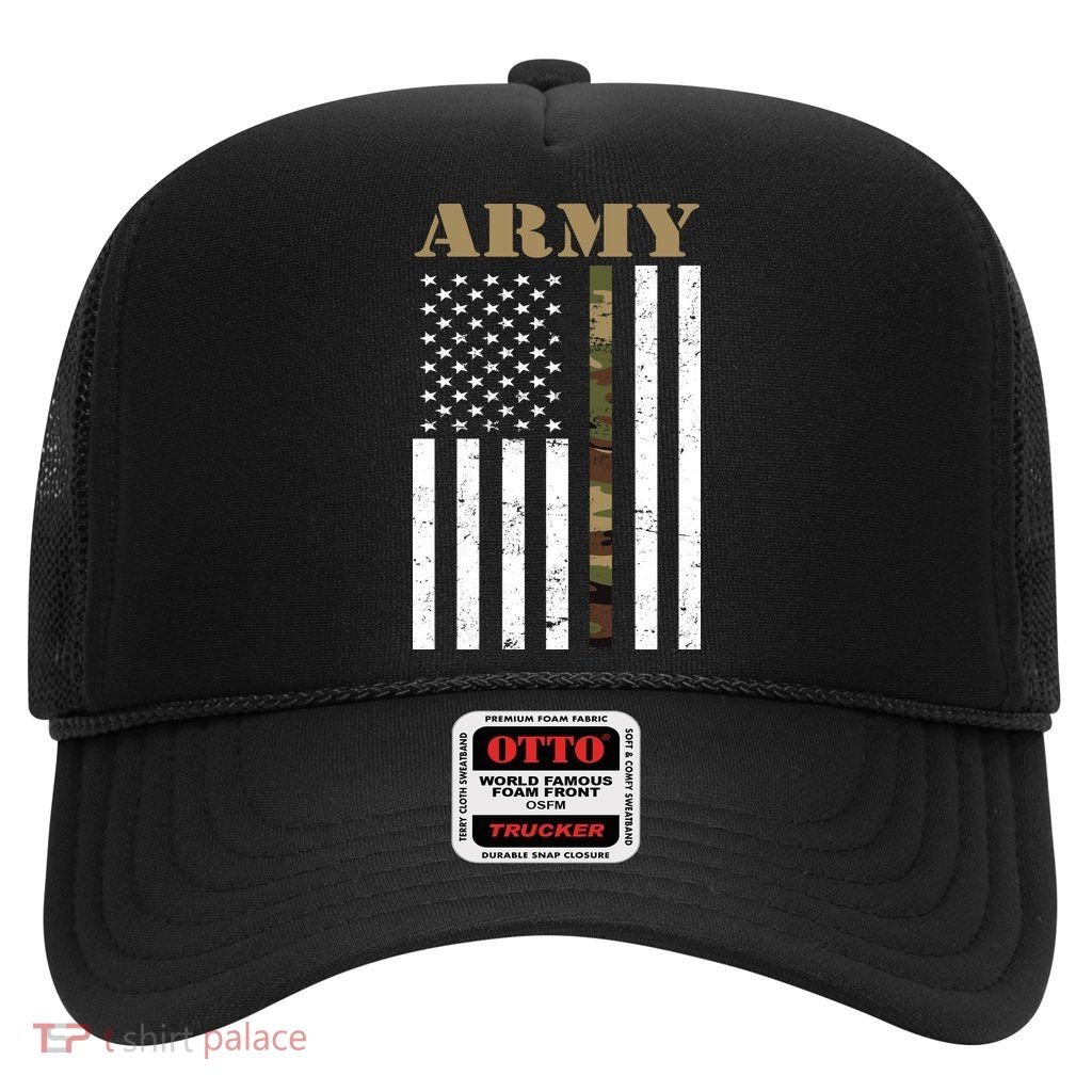 Army Flag Thin Camo Line Hat