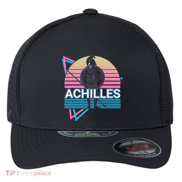 Achilles Greek Warrior Ancient Greek Mythology Retro Flexfit Unipanel ...
