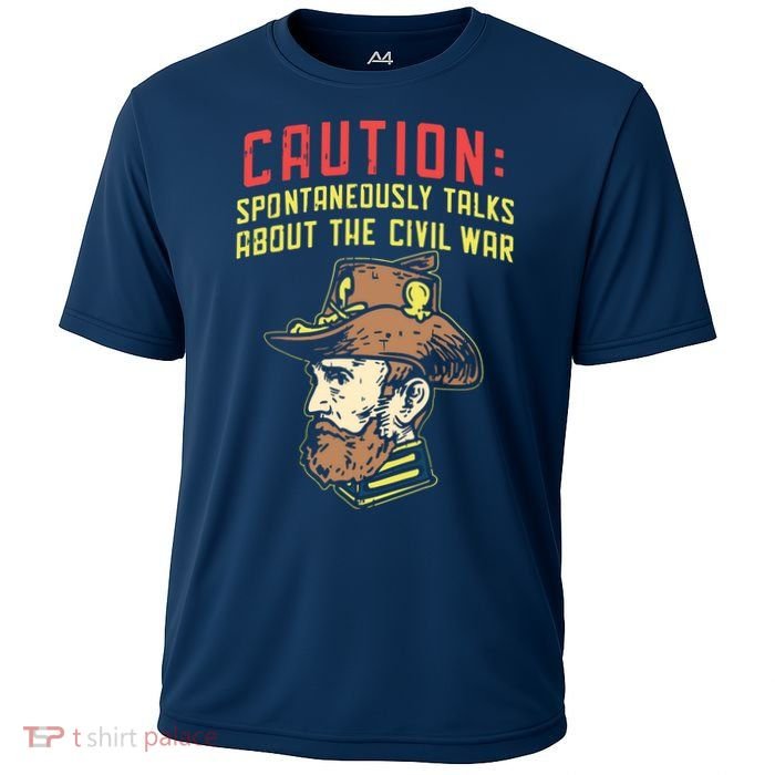 American History Civil War Enthusiasts Cooling Performance Crew T-Shirt ...