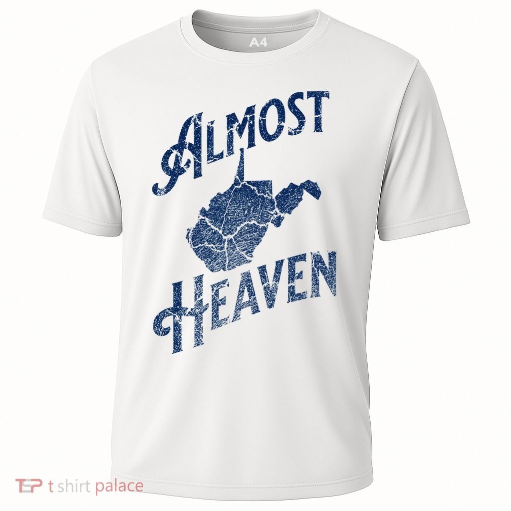 Almost Heaven Home West Virginia Map 304 Wv Cooling Performance Crew T ...