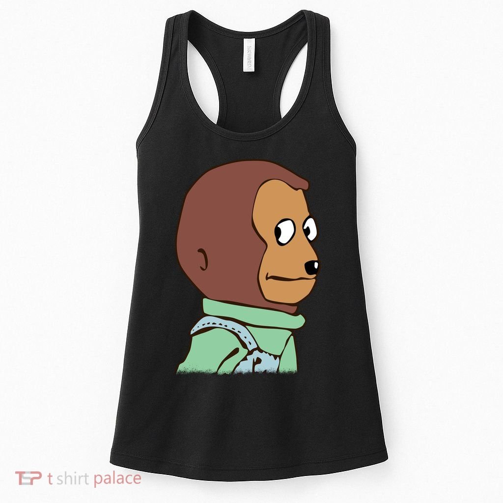 Awkward Look Meme Monkey Puppet Meme Women's Tank Top