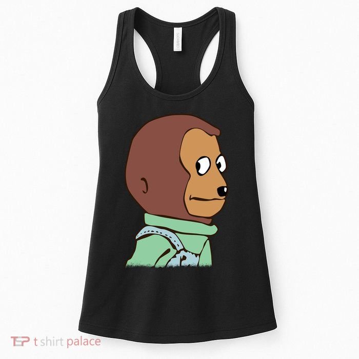 Awkward Look Meme Monkey Puppet Meme Women's Tank Top
