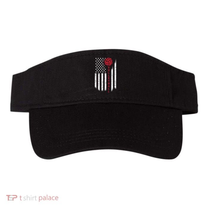 America Volleyball Flag Visor | TShirtPalace