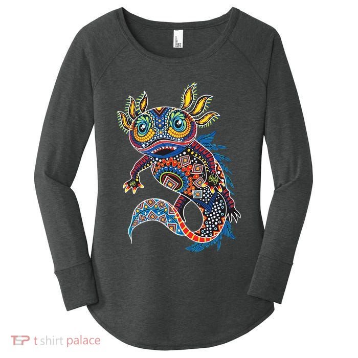 Ambystoma Mexicanum Salamander Mexican Design Cute Axolotl Women's ...