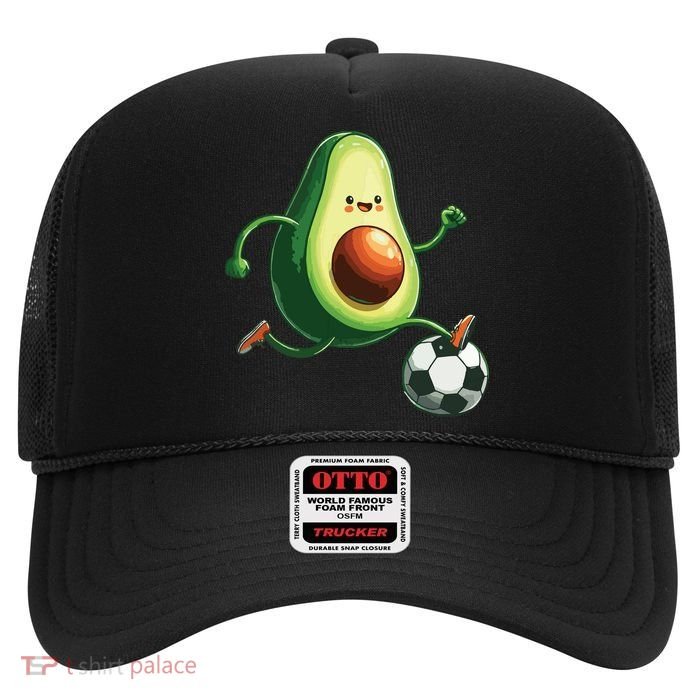 Avocado Playing Football Hat | TShirtPalace