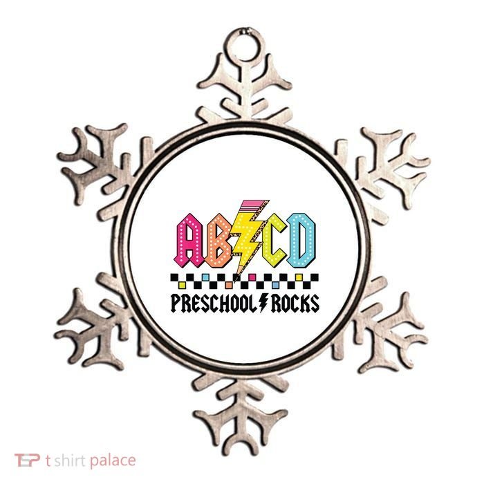 Abcd Preschool Rocks Pencil Lightning Teachers Rock Boy Ornament ...