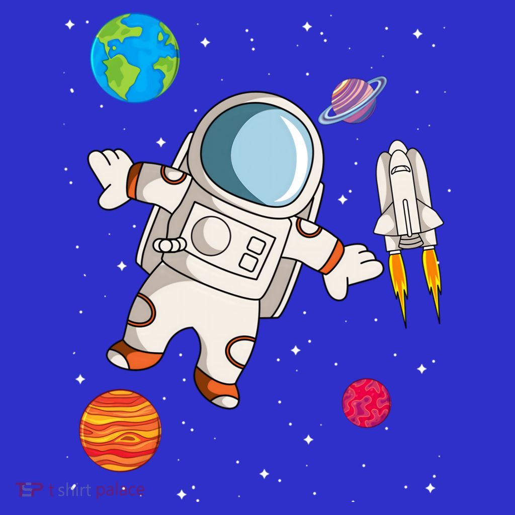 Astronaut Space Science Rocket Ship Gift Hoodie | TShirtPalace