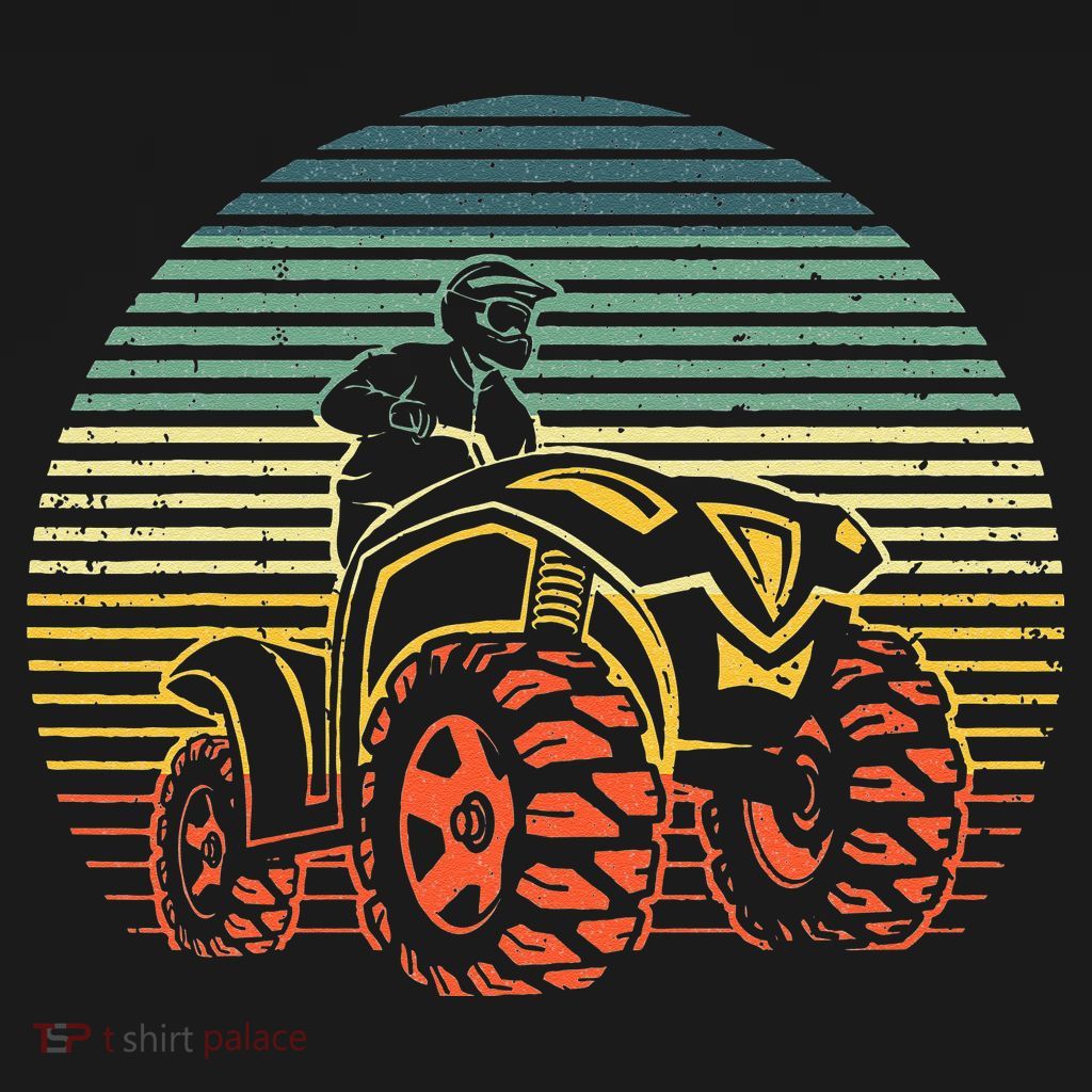 Best ATV Design 4 Wheeler ATV Quad Racing Magnet | TShirtPalace