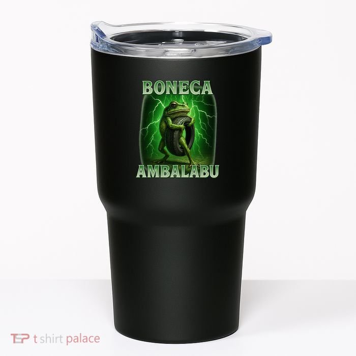 Boneca Ambalabu Italian Brainrot Frog Meme Tumbler | TShirtPalace