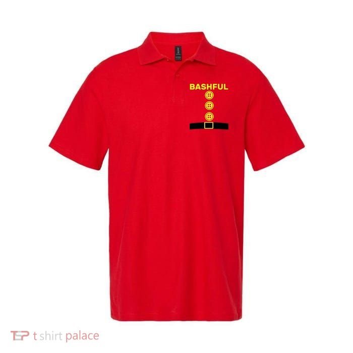 Bashful Dwarf Halloween Costume Polo | TShirtPalace