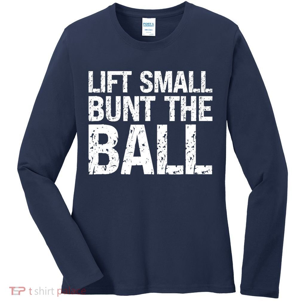 Baseball Batter Batting Strategy Lift Small Bunt The Ball Women's Long ...