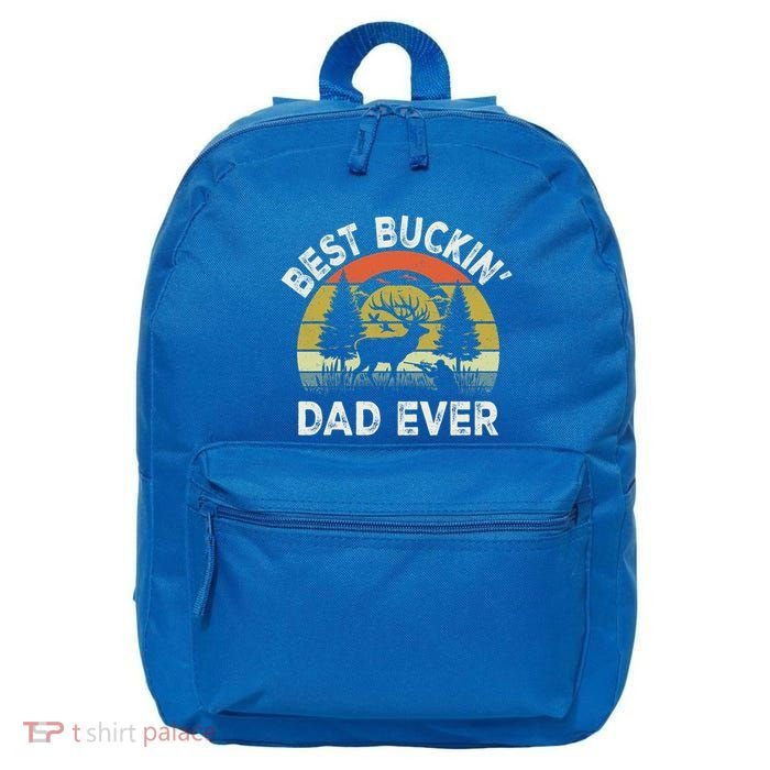 Best Buckin Dad Ever Funny Deer Hunting FatherS Day Gift 16 in Basic ...