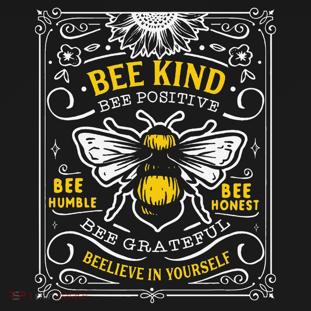 Bumblebee Bee Kind Bee Humble Save The Bees Cottage Core Hooded ...