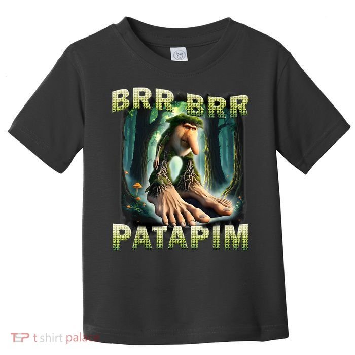 Brr Brr Patapim Funny Italian Meme Brainrot Humor Gen Z Toddler T-Shirt ...