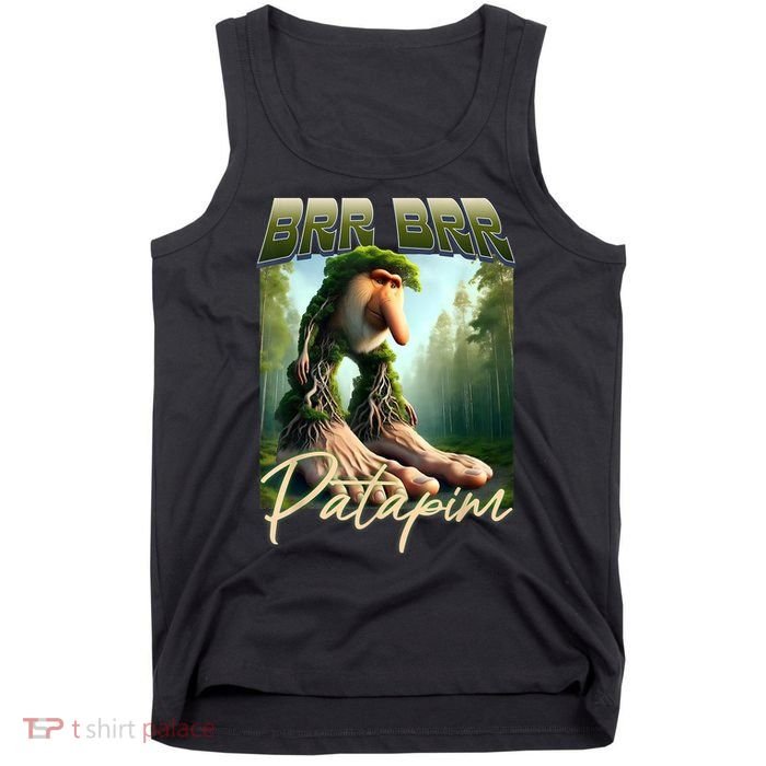 Brr Brr Patapim Italian Brainrot Meme Forest Monkey Bootleg Tank Top ...