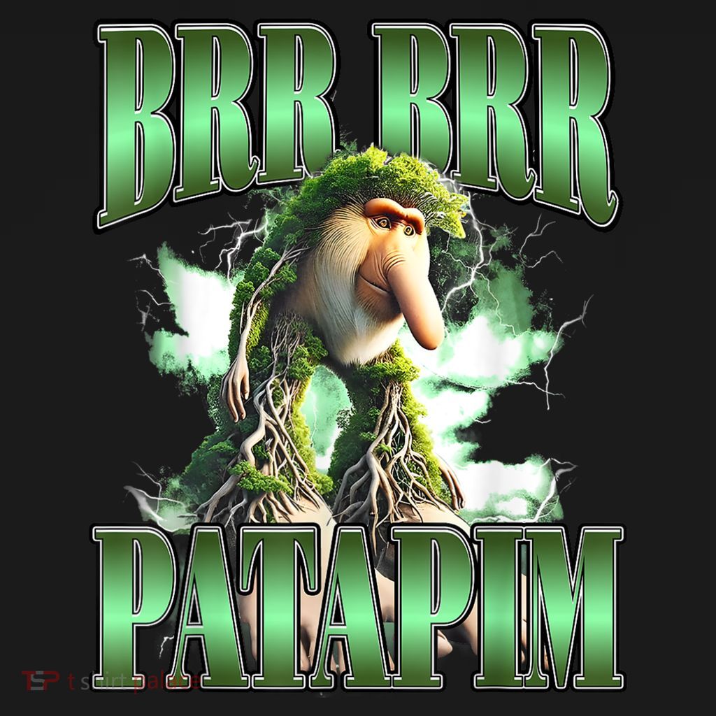 Brr Brr Patapim Italian Brainrot Meme Apron | TShirtPalace