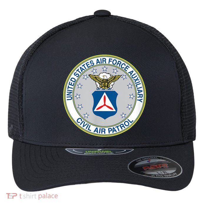 Best Civil Air Patrol Circle Air Force Auxiliary USAF Flexfit Unipanel ...