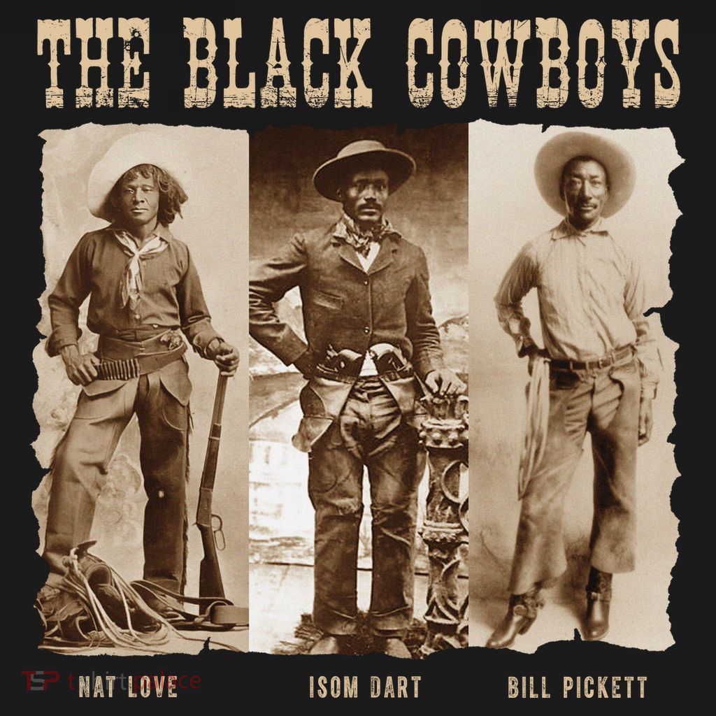 Black Cowboy Western Rodeo Melanin Black History Women's Perfect Tri ...