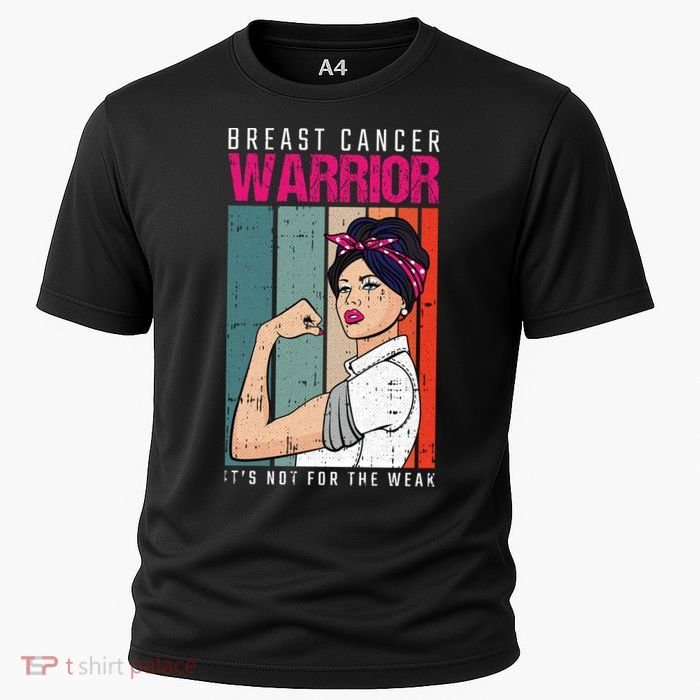 Breast Cancer Warrior Retro Unbreakable Survivor Fighter Gift Cooling ...