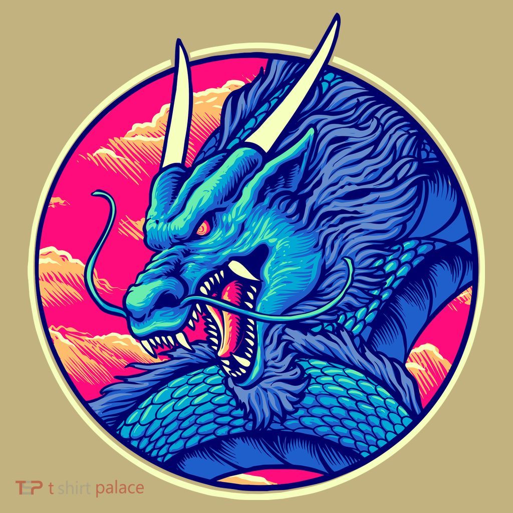 Blue Dragon Cooling Performance Long Sleeve Crew | TShirtPalace