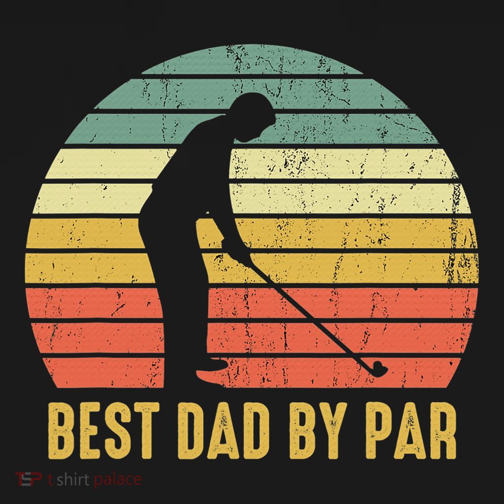 Best Dad By Par Disc Golf Golfer Player Funny Father's Day Button ...