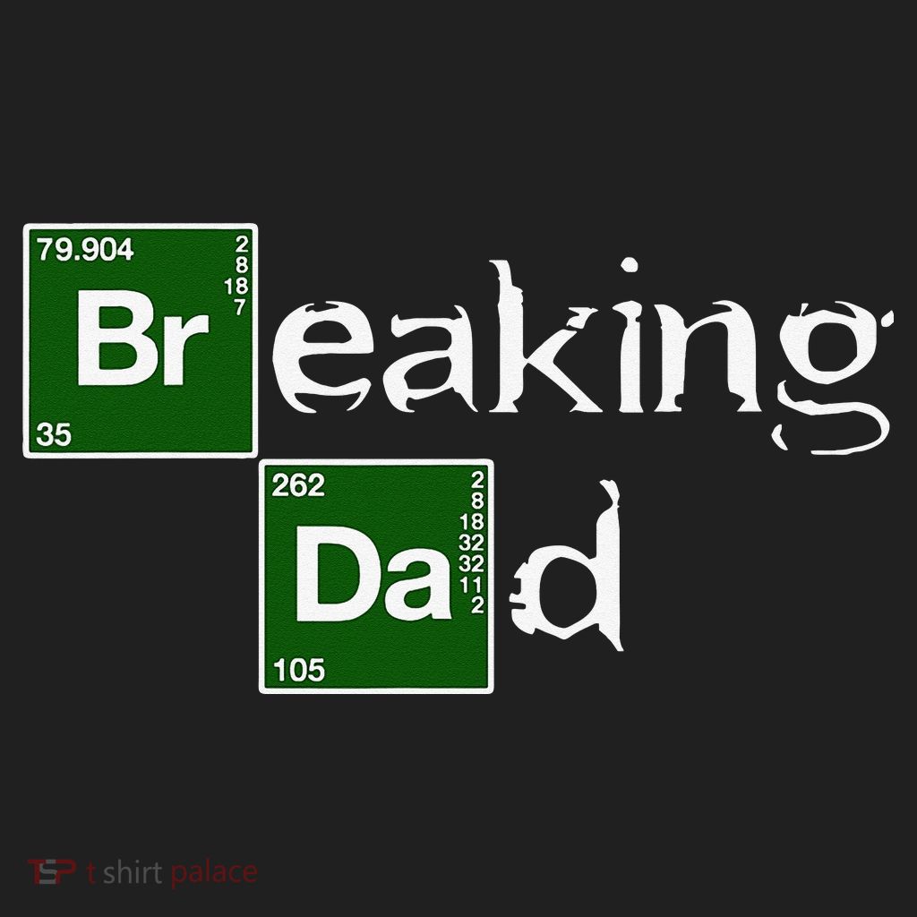 Breaking Dad Papa Funny Father's Day Dad Gift Christmas Platinum ...