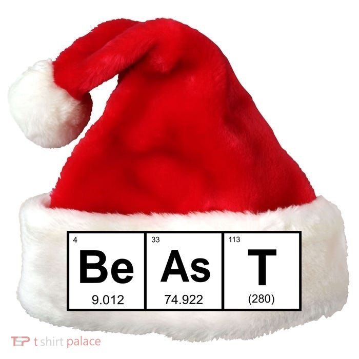 Beast Table of Elements Santa Hat | TShirtPalace