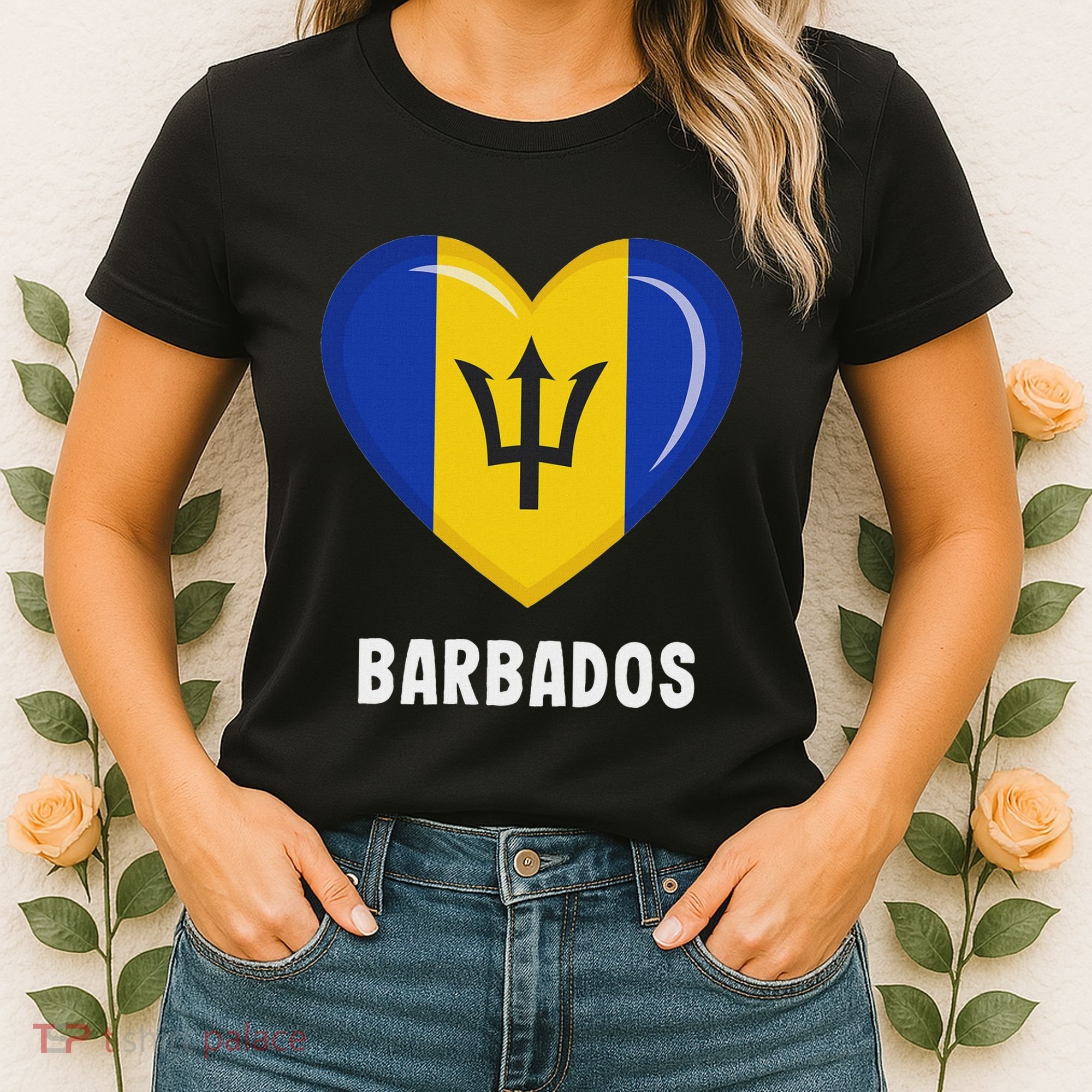 Barbados Flag Jersey Barbadian Women's T-Shirt