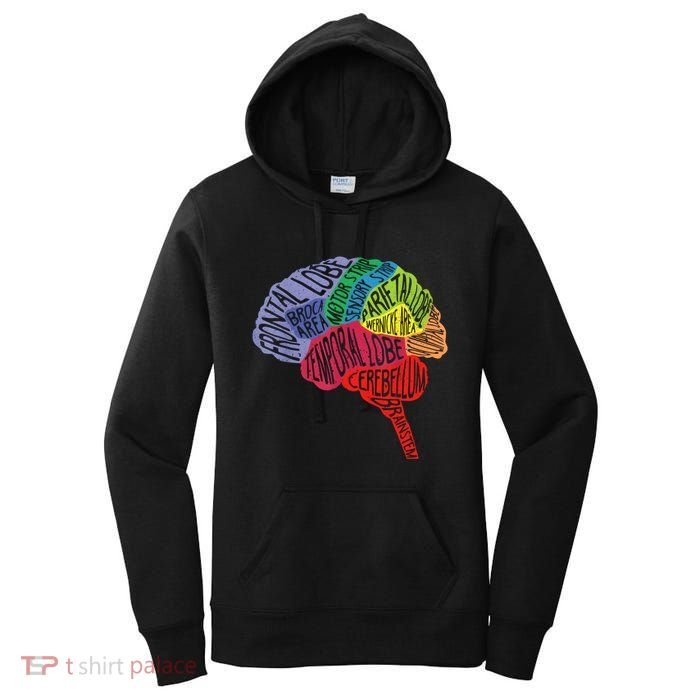 Brain Frontal Lobe Temporal Lobe Cerebellum Brainstem Funny Gift Women ...