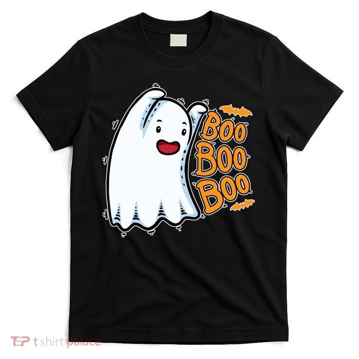 Boo Ghost Halloween Cute T-Shirt | TShirtPalace