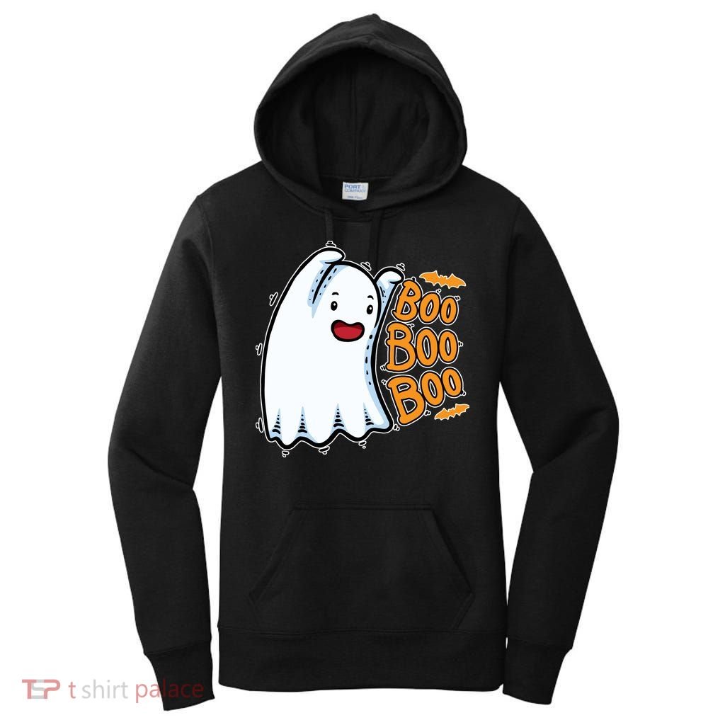 Boo Ghost Halloween Cute Women's Hoodie