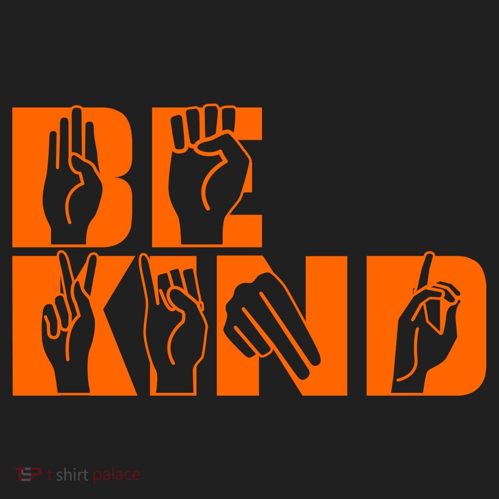 Be Kind ASL Hand Sign Language Hat