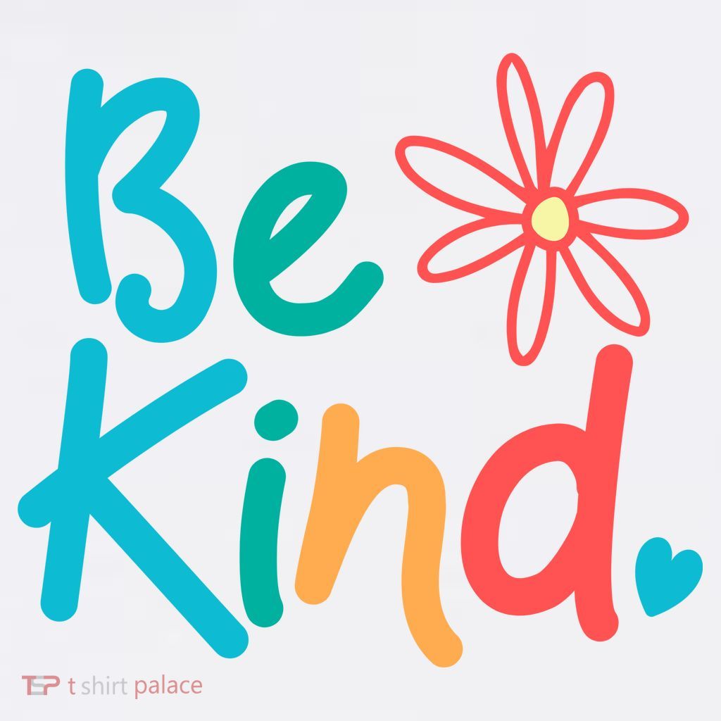 Be Kind Cute Colorful Gift Baby Bodysuit | TShirtPalace