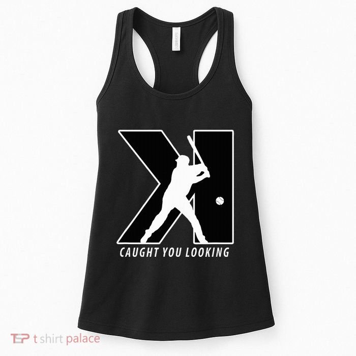 Backwards K Strikeout Looking Baseball Softball Pitching Wom