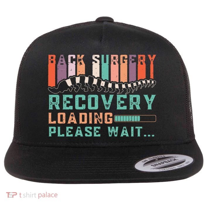 Back Surgery Recovery Funny Spinal Fusion Get Well Soon Flat Bill ...