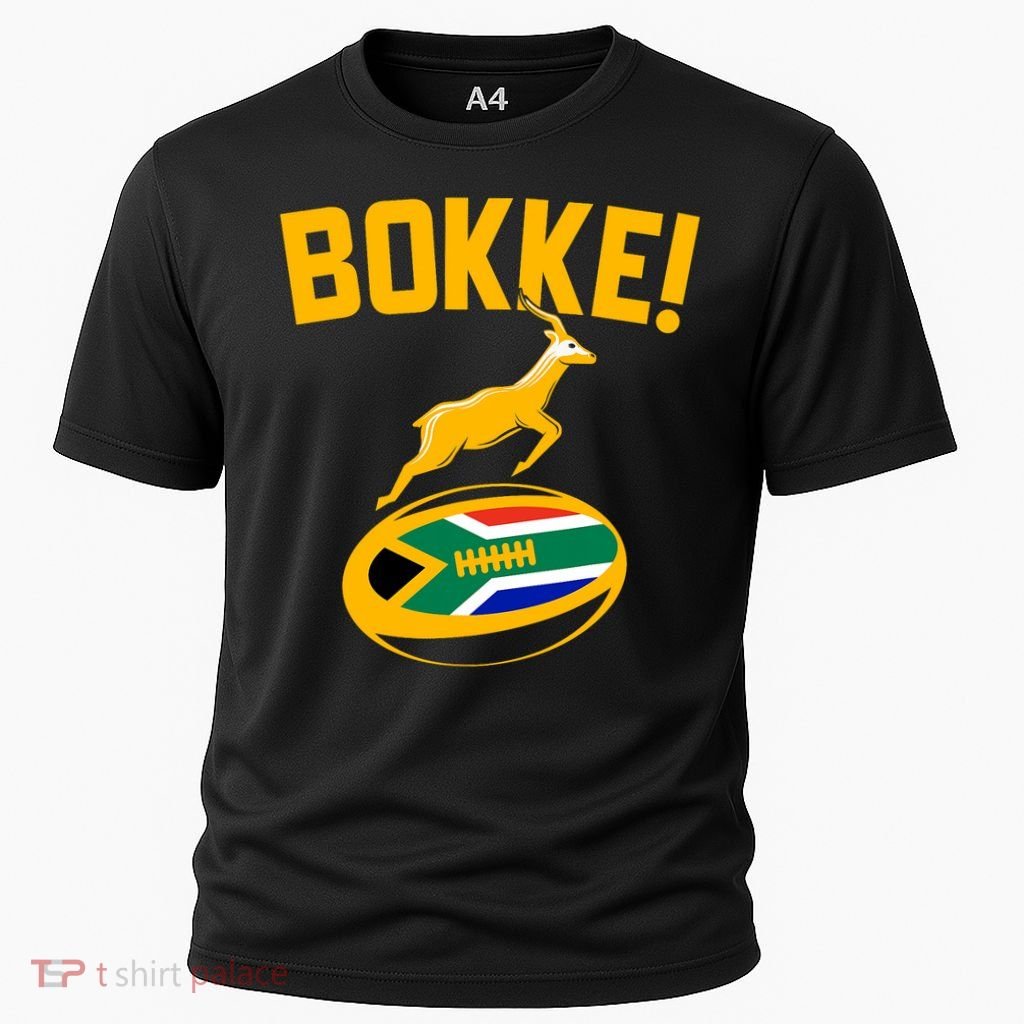 Bokke! Springbok Rugby South African Flag Cooling Performance Crew T ...