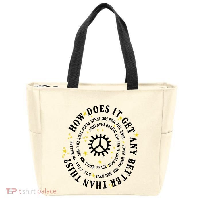 Big Sean Together Forever How Does It Get Any Better Than This Zip Tote ...