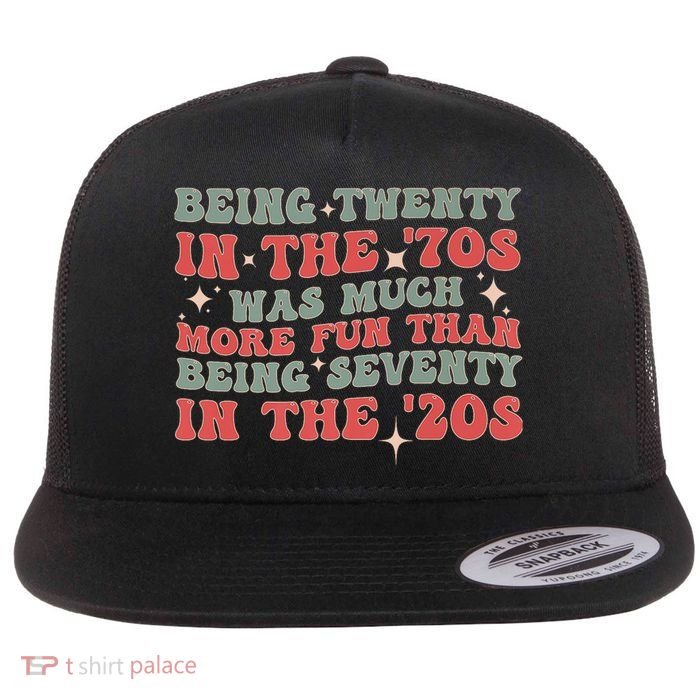 Being Twenty In The 70s Was Much More Fun Than Flat Bill Trucker Hat ...