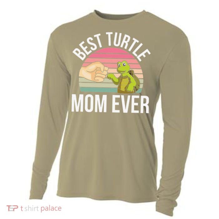 Best Turtle Mom Ever Turtle Tortoise Cooling Performance Long Sleeve ...