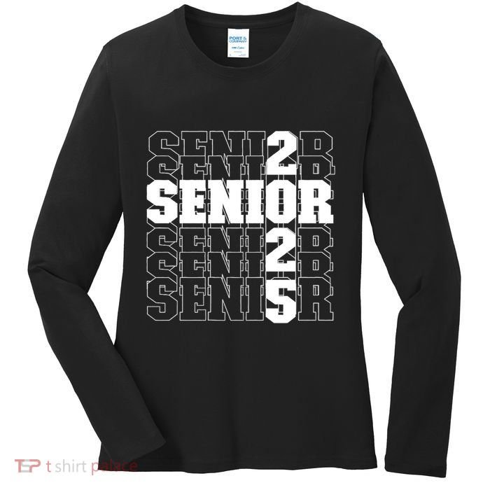Back To School Officially A Senior Senior Class Of 2025 Ladies Long ...