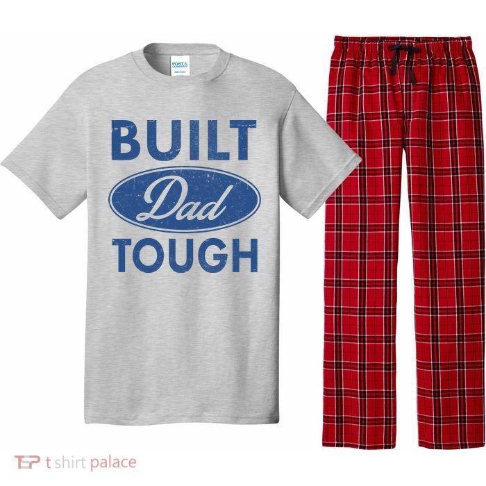 Built Dad Tough Car Logo Pajama Set