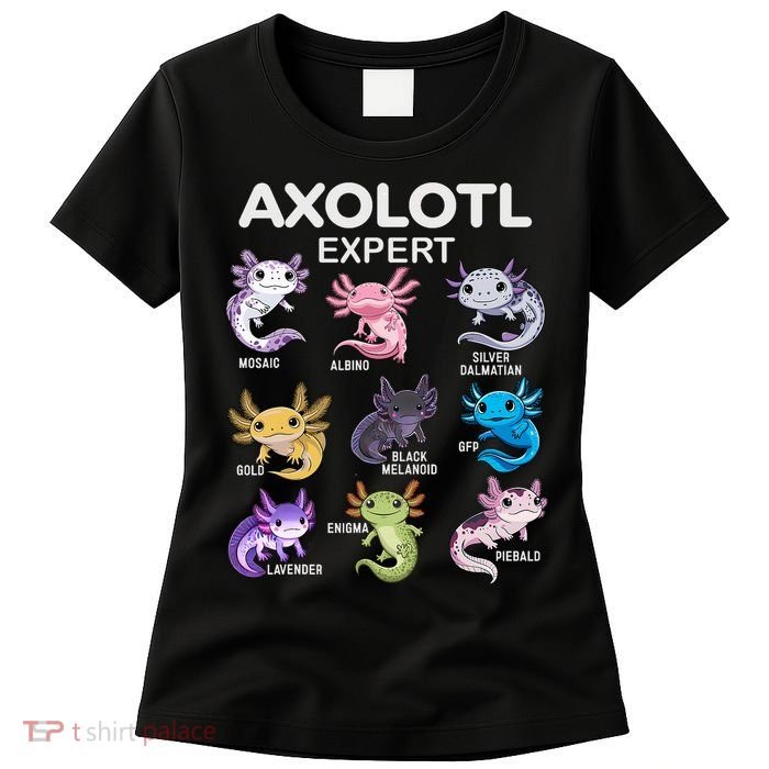 Cute Axolotl For & Or - Axolotl Women's T-Shirt | TShirtPalace