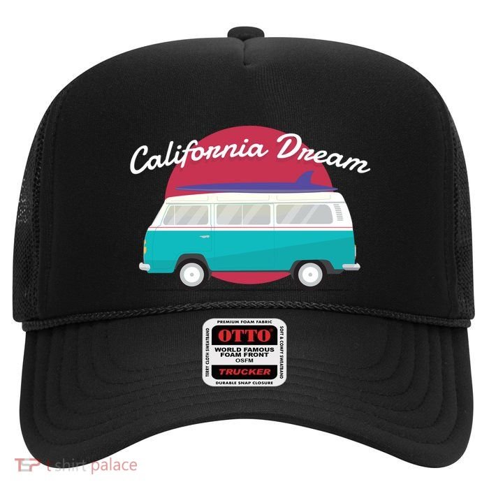 California Dream Van Hat | TShirtPalace