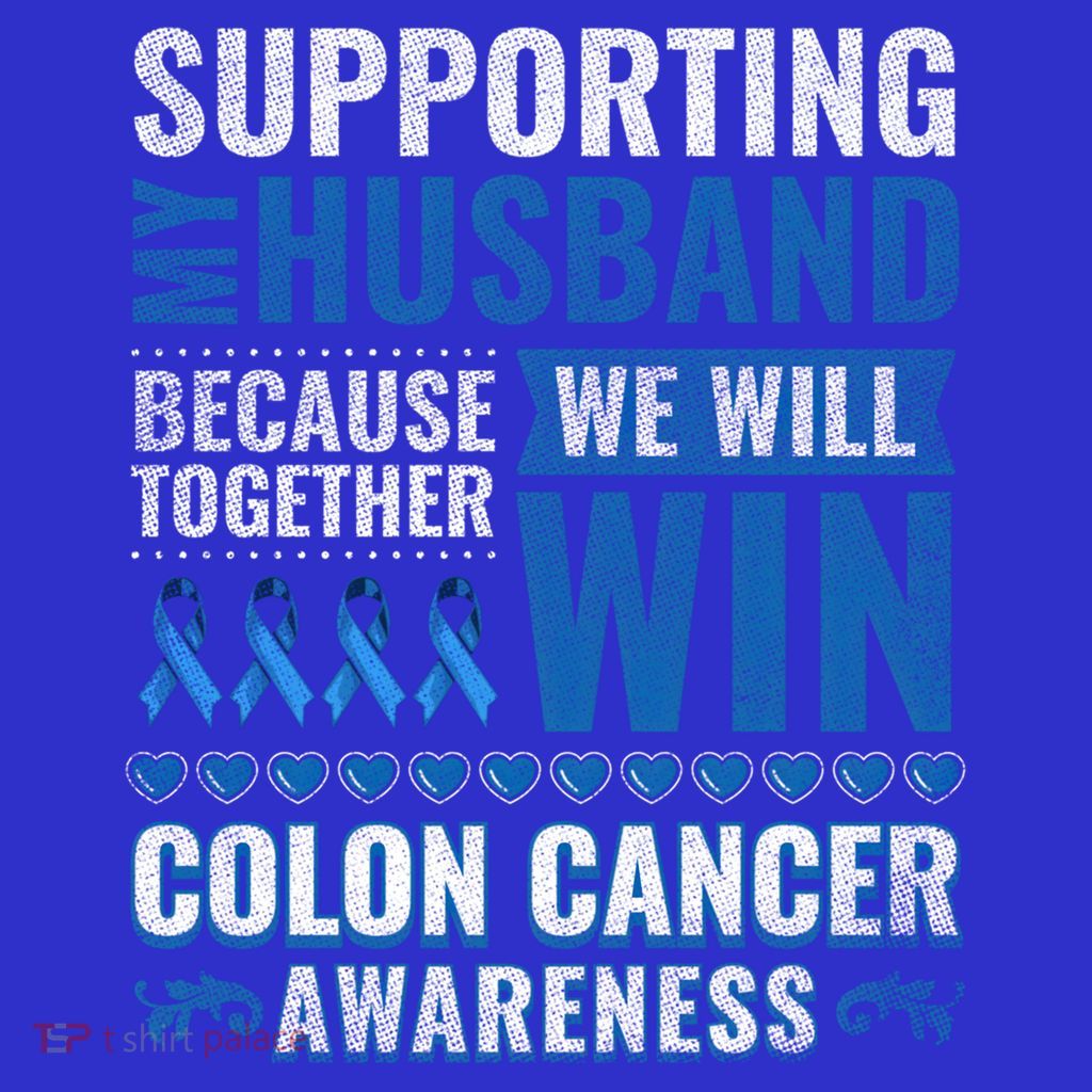 Colon Cancer Awareness Colonoscopy Support Husband Gift Hood